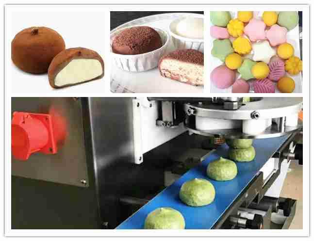 Mochi Ice Cream Encrusting Machine | China Food Machine Manufacturer