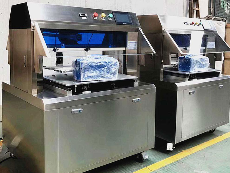 Automatic Square Cake Cutter Swiss Roll Cutter Machine | China Food ...