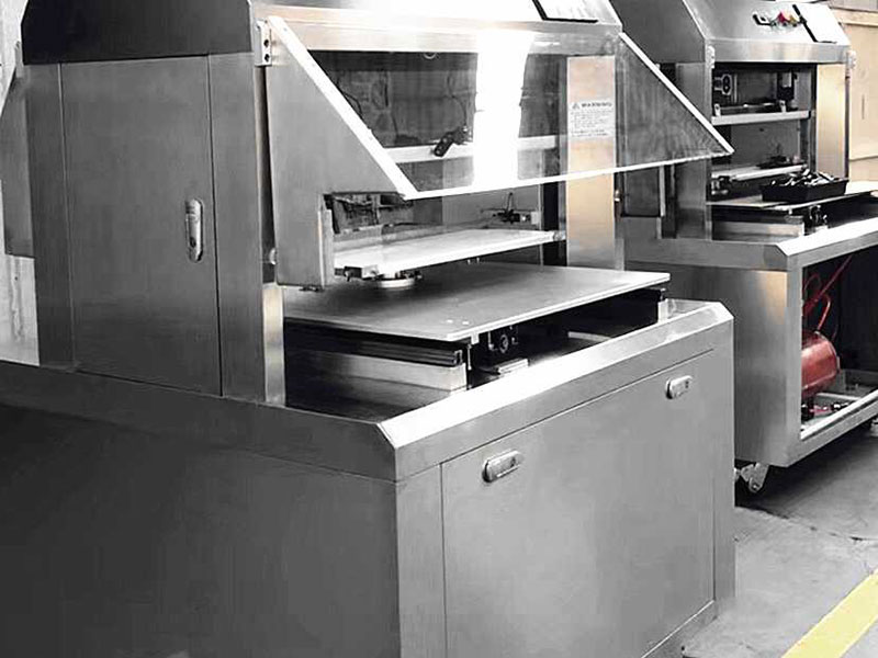 Automatic Square Cake Cutter Swiss Roll Cutter Machine | China Food ...