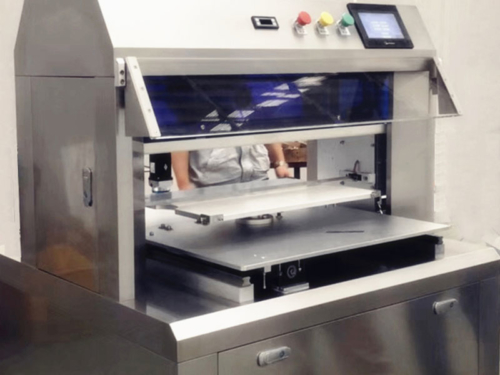 Automatic Square Cake Cutter Swiss Roll Cutter Machine | China Food ...